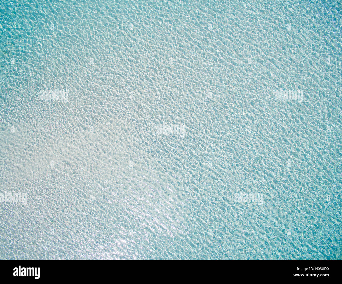 Aerial view of tropical sea reflection as a background Stock Photo - Alamy
