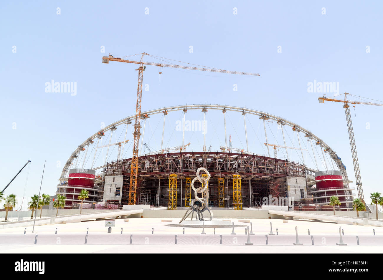 Renovation (roof and cooling) of the Khalifa International Stadium in ...