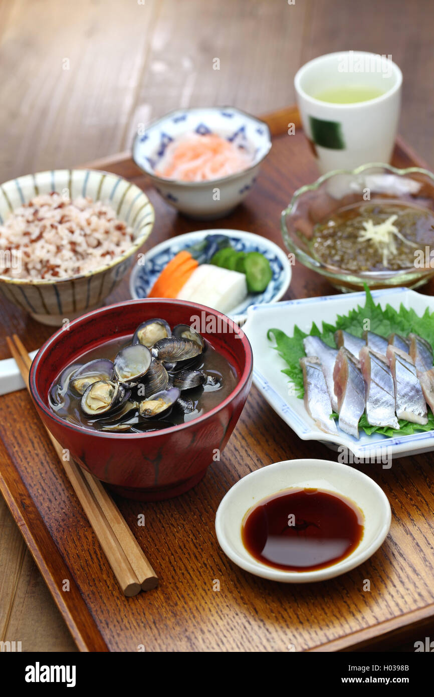 japanese set meal Stock Photo - Alamy