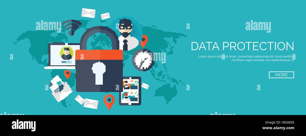 Vector illustration. Flat business background. Management ...