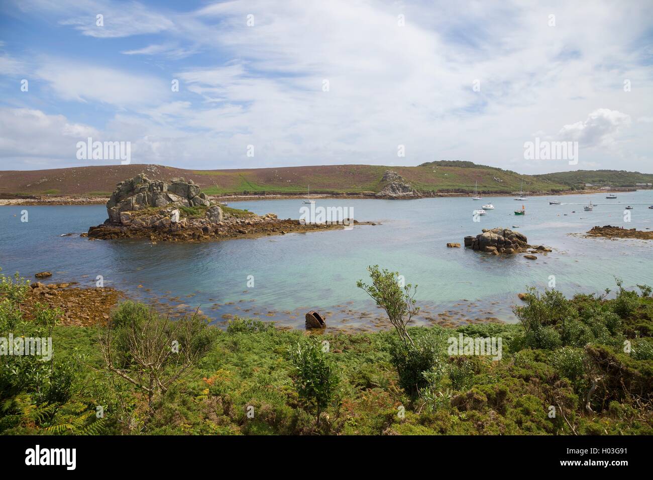 Bryher island hi-res stock photography and images - Alamy