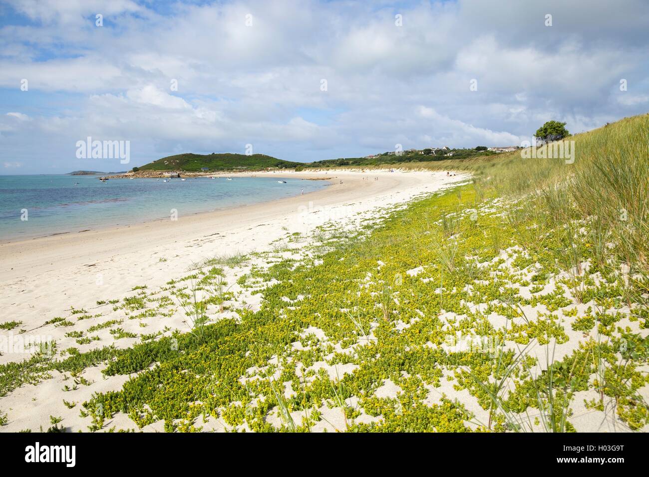 Higher Town Bay, St Martin's, Isles of Scilly, England Stock Photo - Alamy