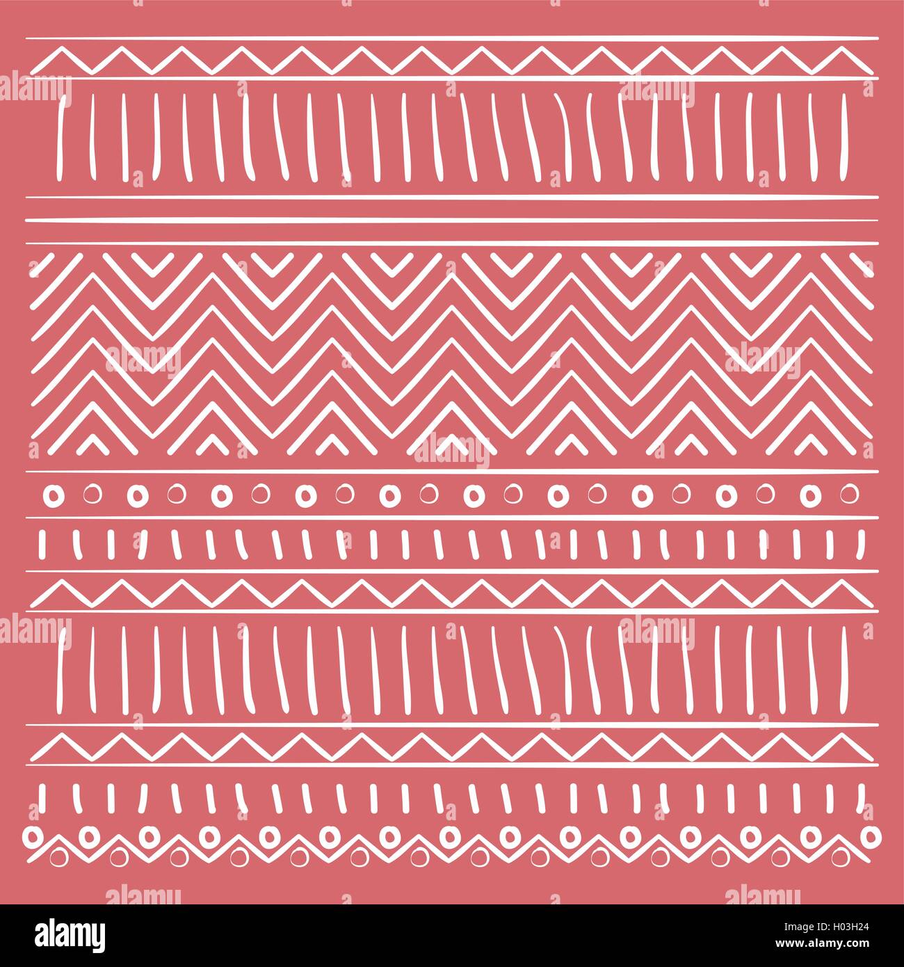 Geometric shapes over red background design Stock Vector Image & Art ...