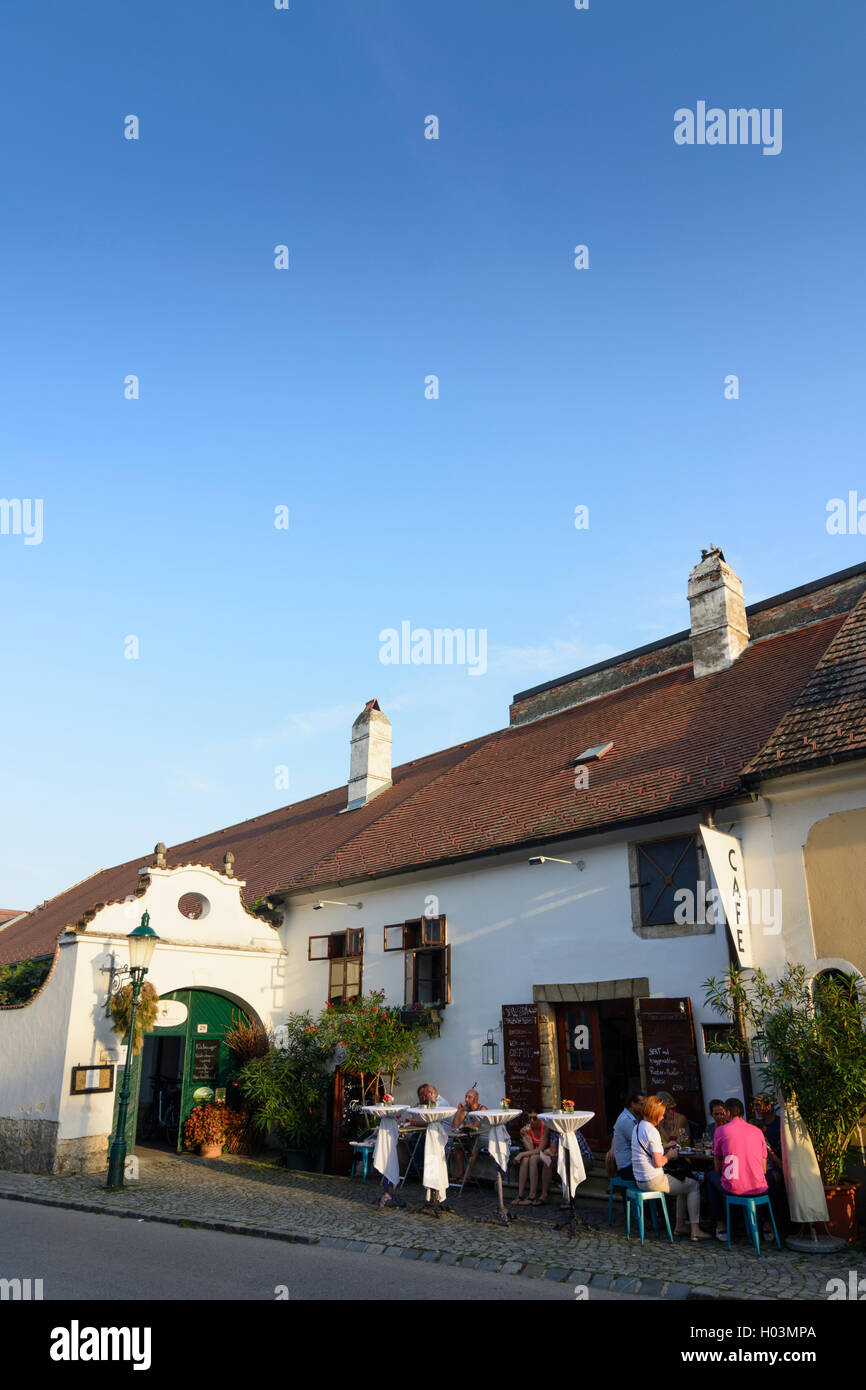 Rust: wine restaurant cafe, Neusiedler See (Lake Neusiedl), Burgenland ...