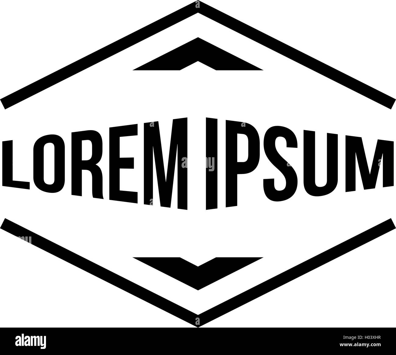 Abstract rhombus logo Stock Vector Image & Art - Alamy