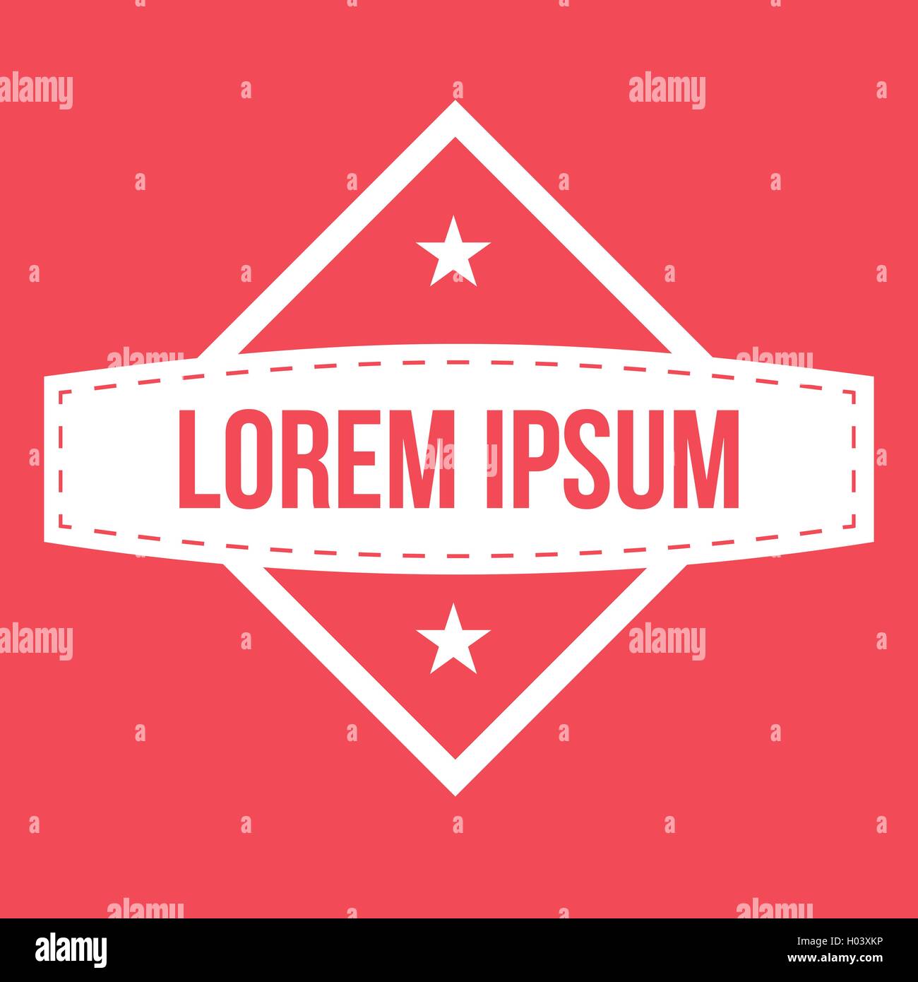 Rhombus logo hi-res stock photography and images - Alamy