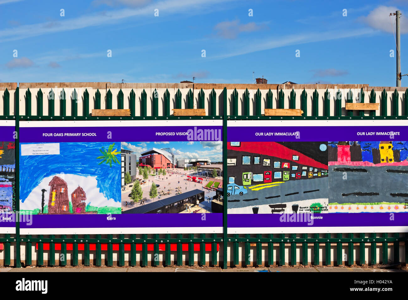 Football hoardings hi-res stock photography and images - Alamy