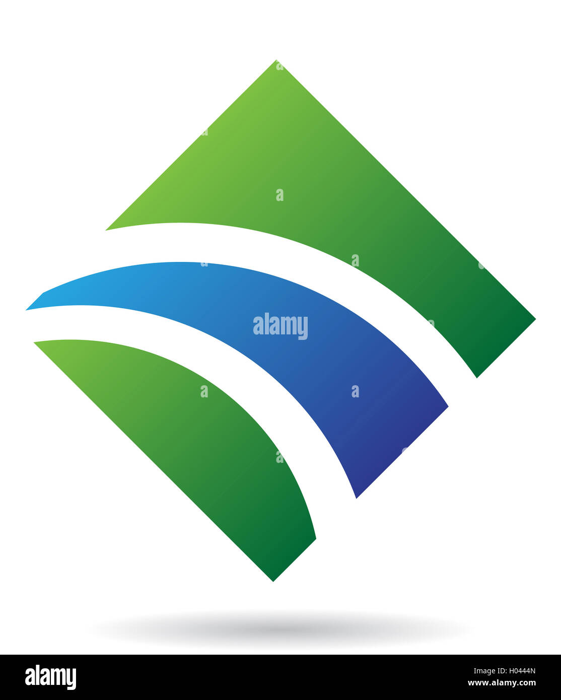 Abstract diamond logo icon and graphic design Stock Photo - Alamy