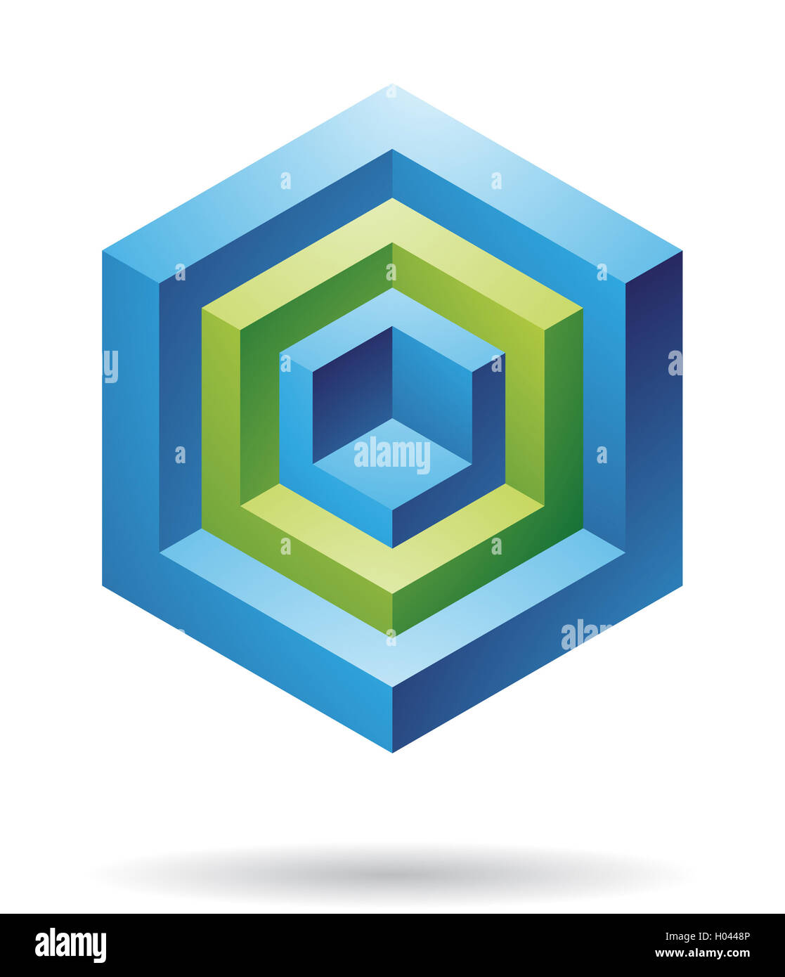 Abstract logo icon and graphic design Stock Photo - Alamy