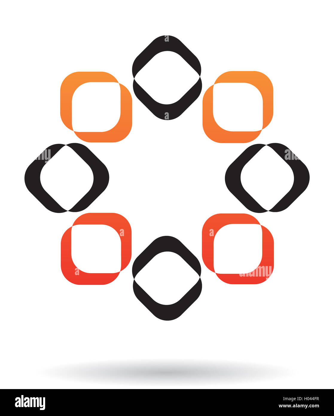 Abstract logo icon and design element Stock Photo - Alamy