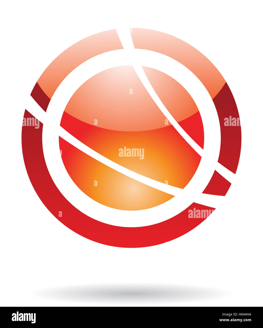 Round logo design hi-res stock photography and images - Alamy