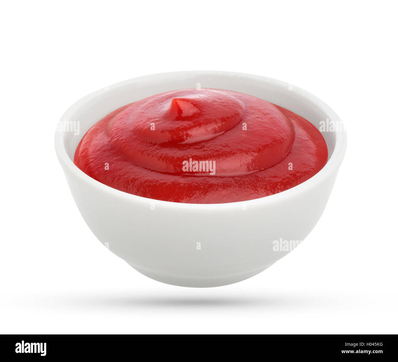 Ketchup isolated on white Stock Photo - Alamy