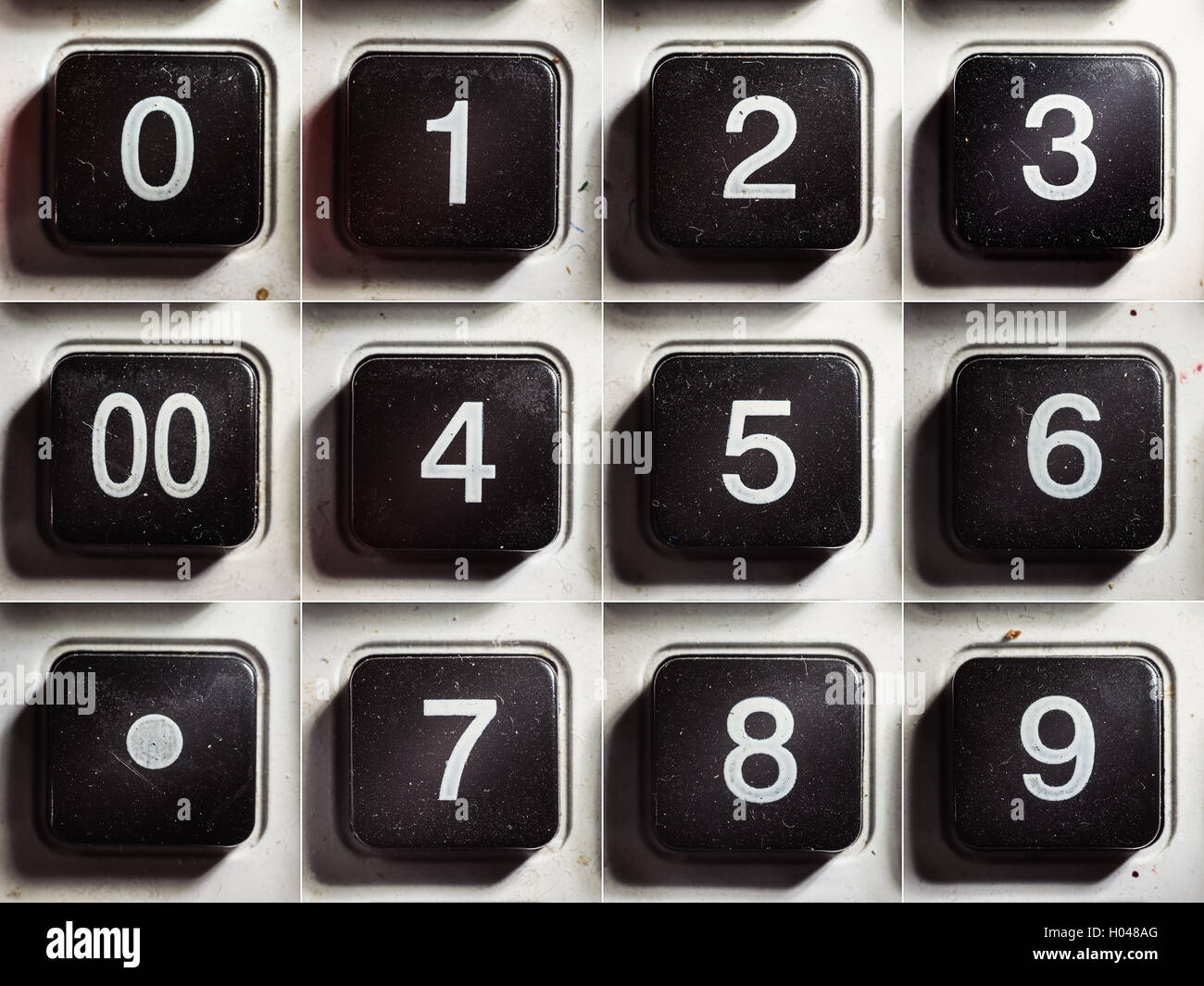 Numerical buttons hi-res stock photography and images - Alamy