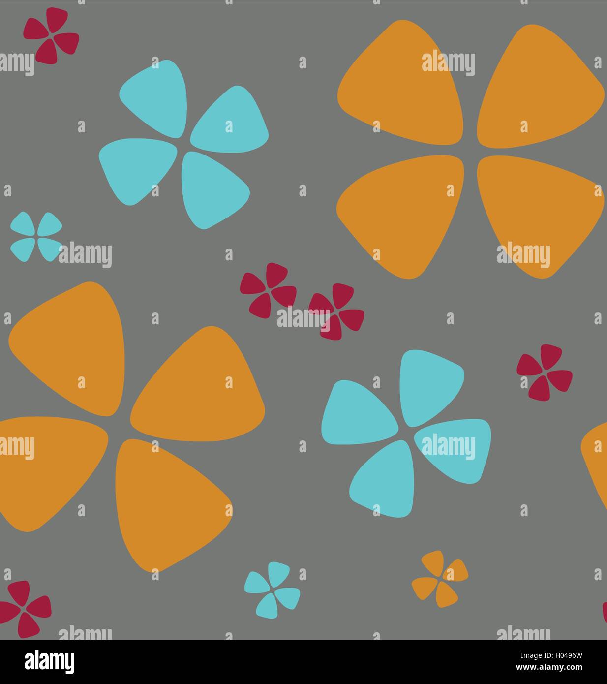 Graphic, floral repeatable design Stock Vector Image & Art - Alamy