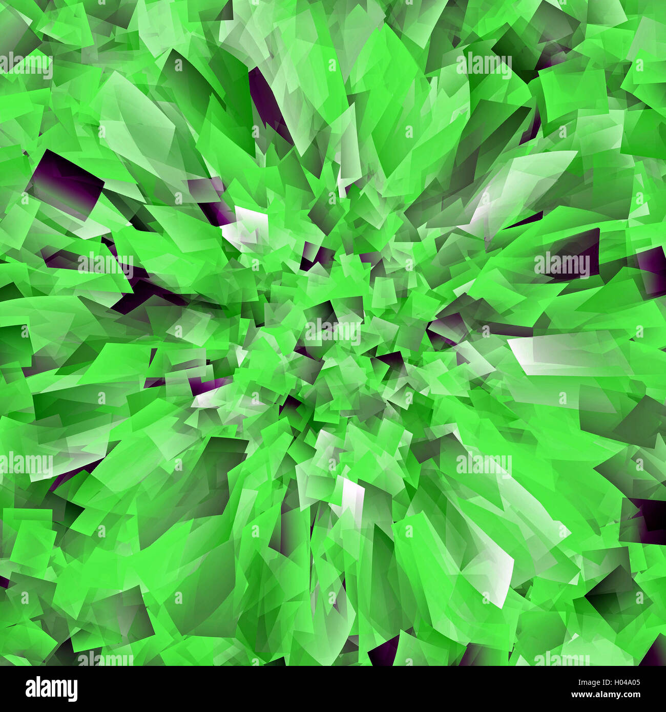 Abstract green background of the abstract gradient with visual mosaic ...