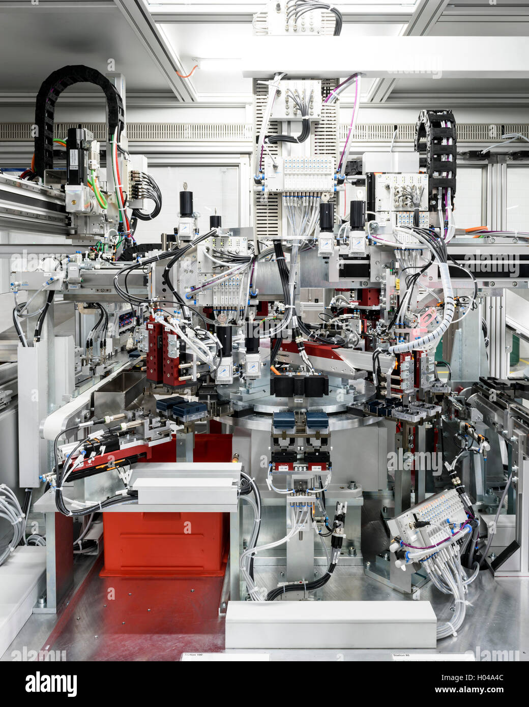 Razors being assembled. Harry's Razor Blade Factory, Eisfeld, Germany ...