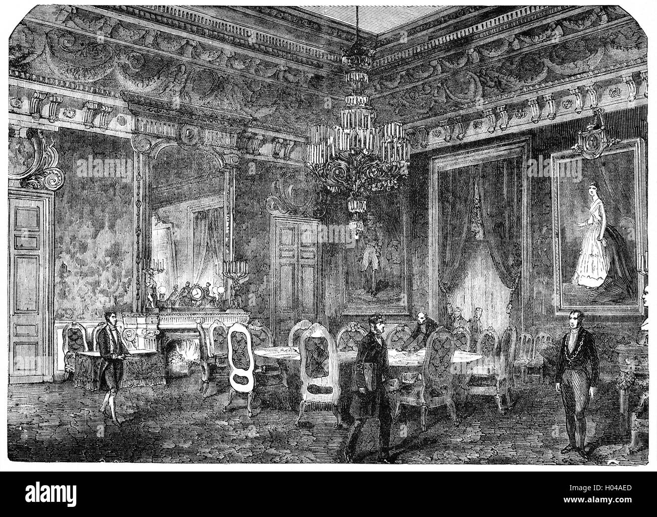 The Hall of Ambassadors where the Congress of Paris took place in 1856 ...