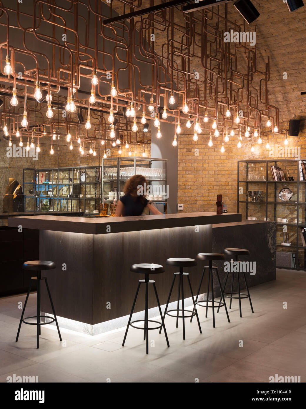 View bar area c p hart showroom hi-res stock photography and images - Alamy