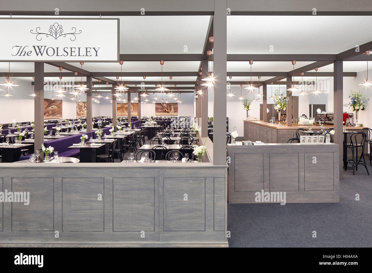 The wolseley restaurant london interior hi-res stock photography and ...