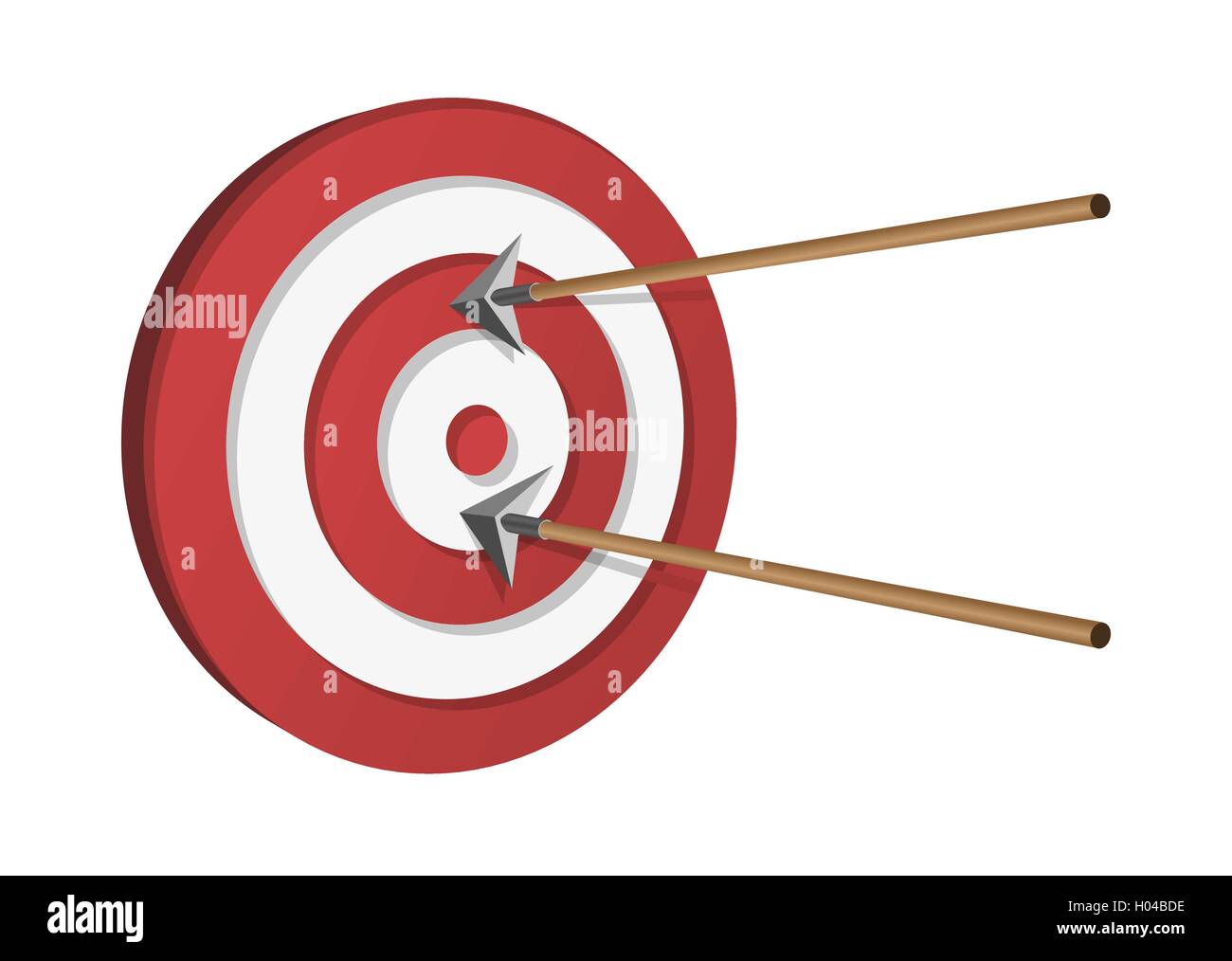 Arrows Hitting A Target Stock Vector Image & Art - Alamy Arrows Hitting A Target Stock Vector Image & Art - Alamy