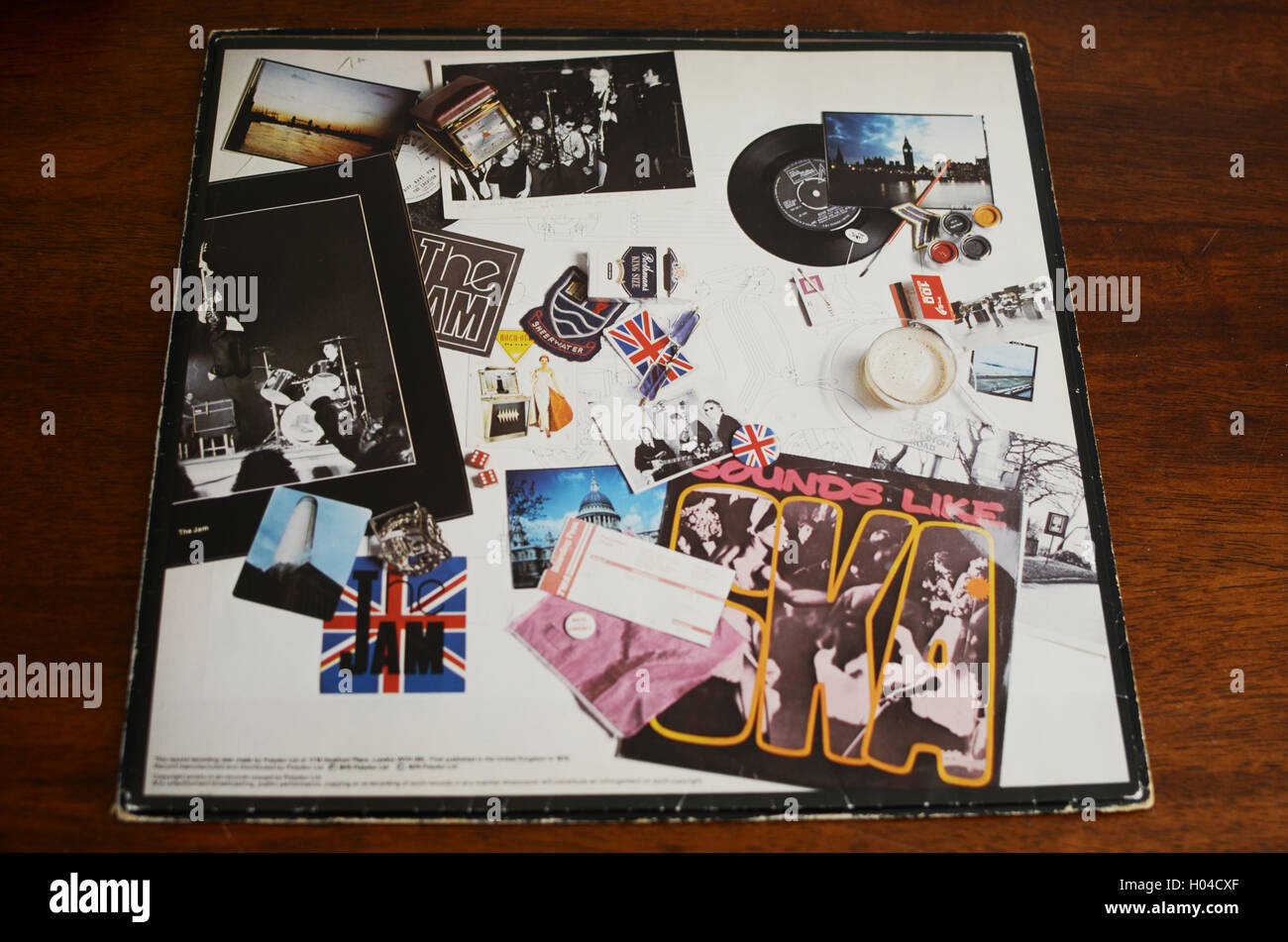 The Jam, All Mod Cons, vinyl, album Stock Photo - Alamy