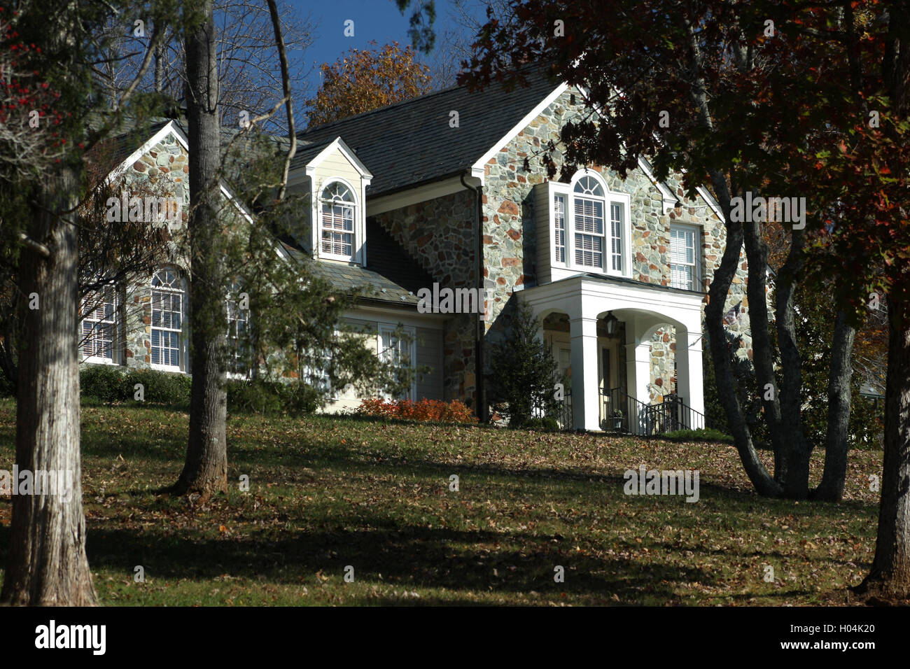 New house in Virginia, USA Stock Photo - Alamy