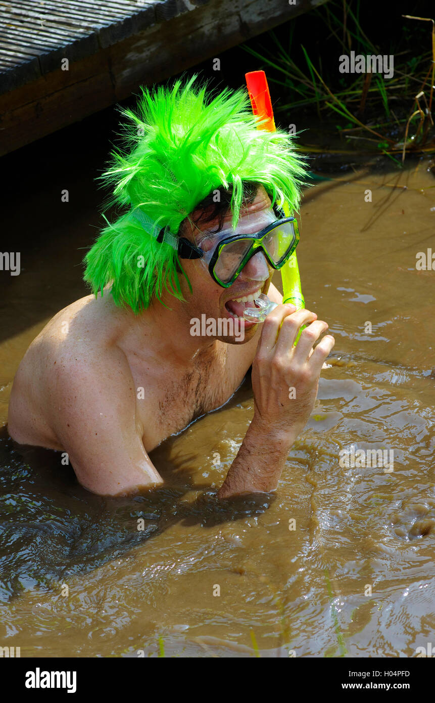 International Bog Snorkelling Championships, Llanwrtyd Wells, Wales ...