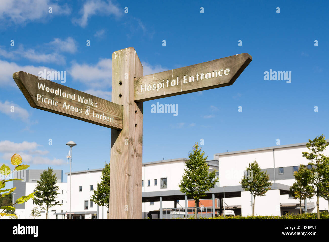 Forth Valley Royal Hospital, also known as Larbert Hospital - a modern ...