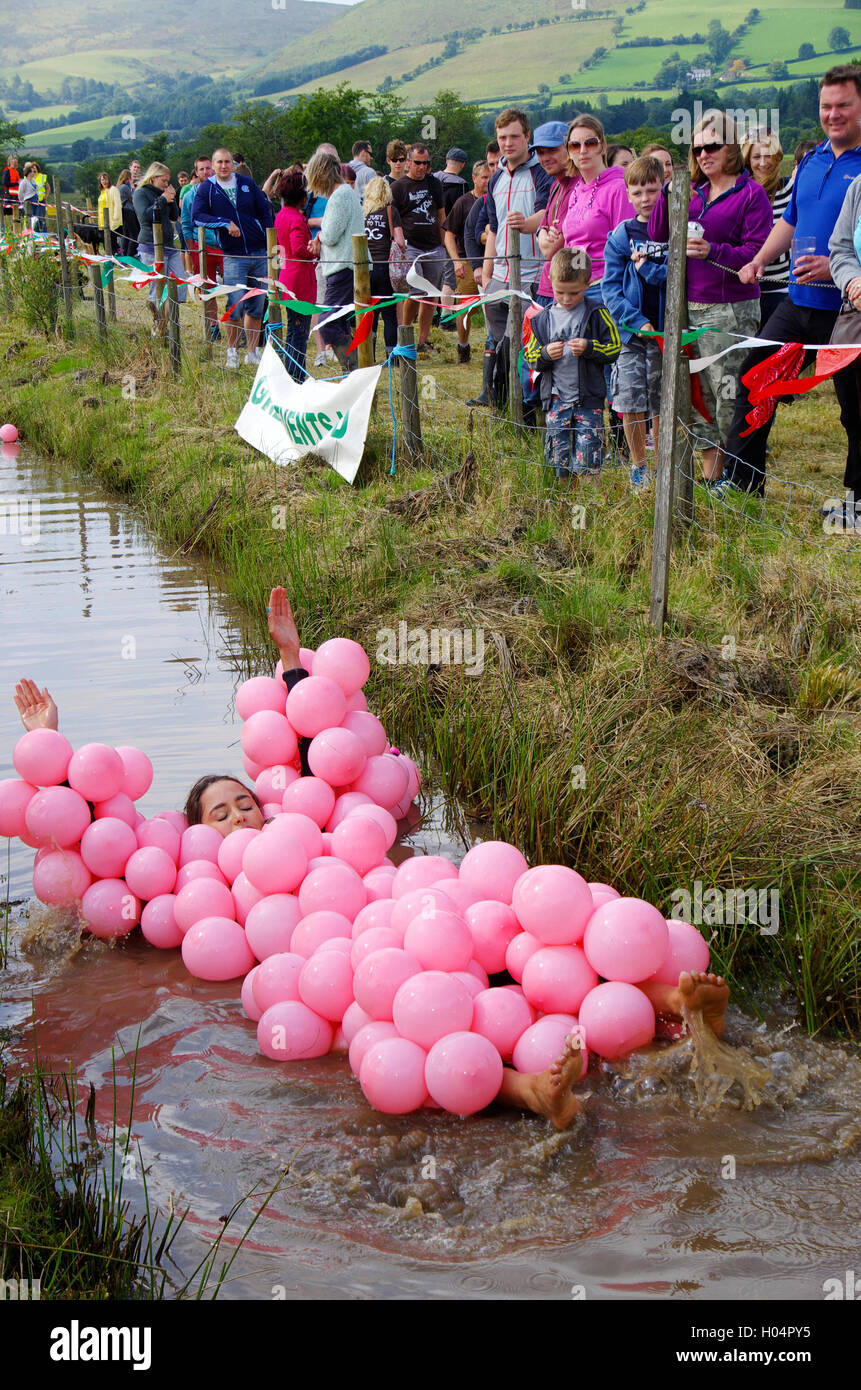 International Bog Snorkelling Championships, Llanwrtyd Wells, Wales ...