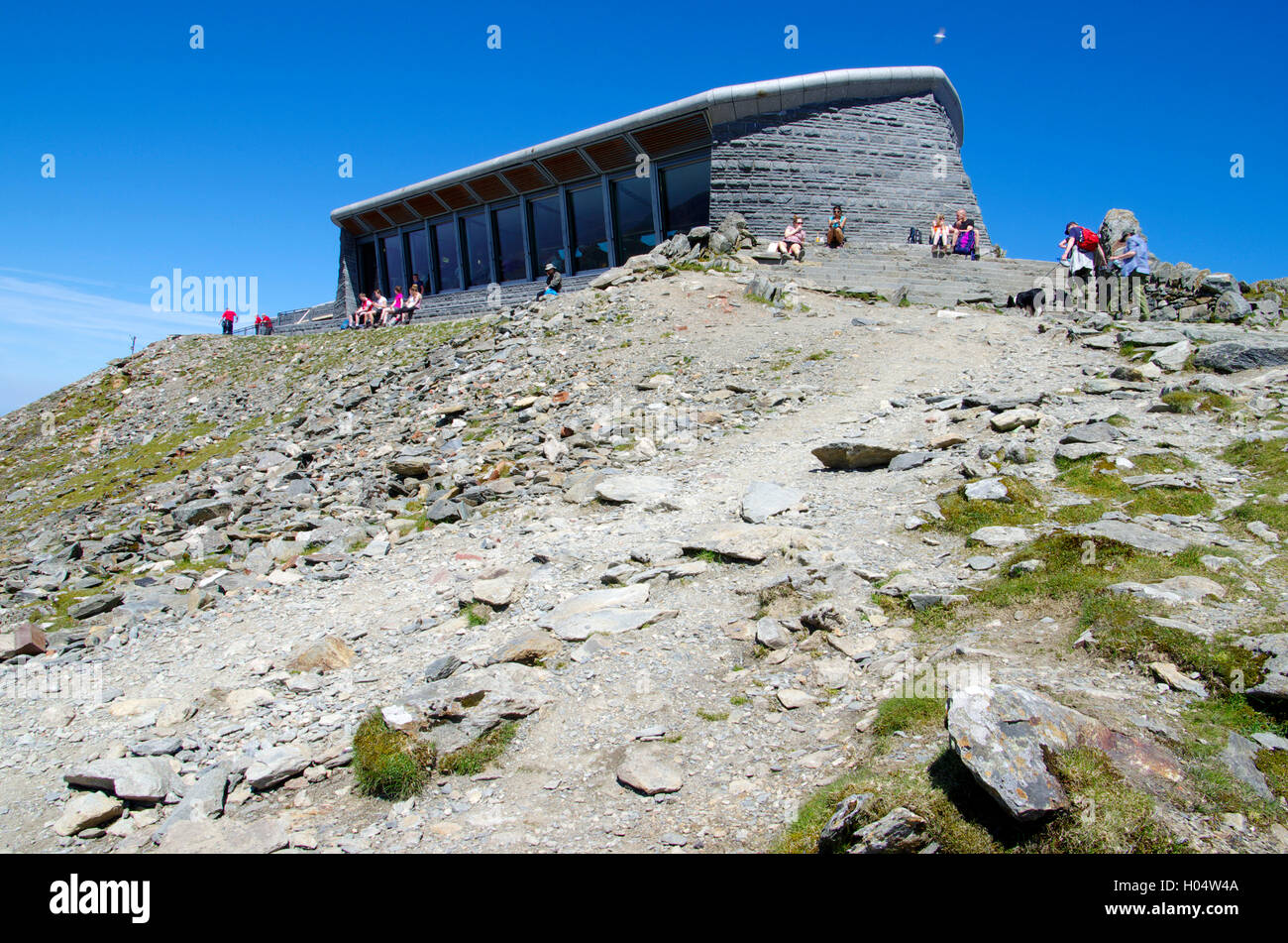 Snowdon Mountain Hafod Eryri Stock Photo - Alamy