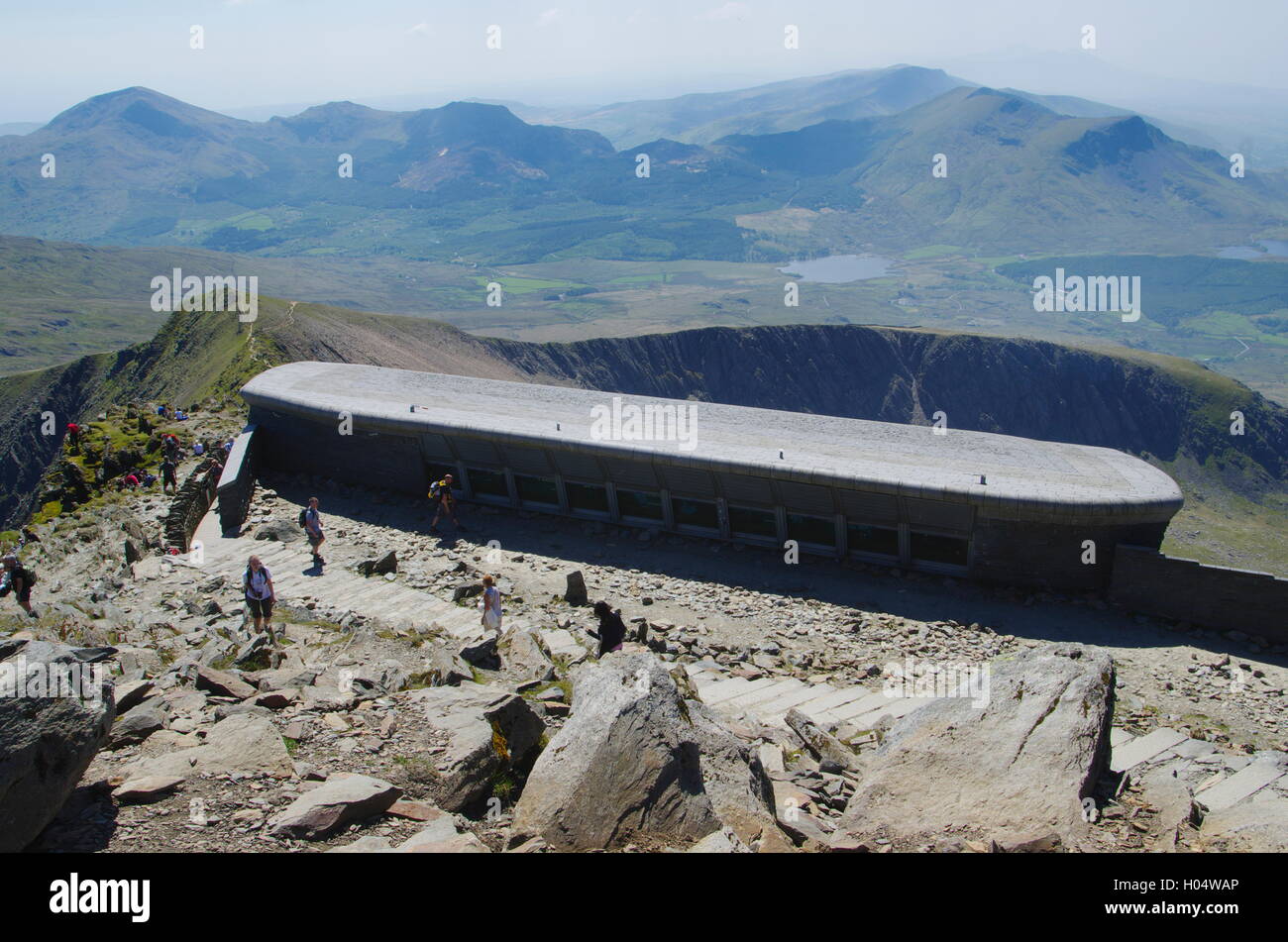 Snowdon Mountain Hafod Eryri Stock Photo - Alamy