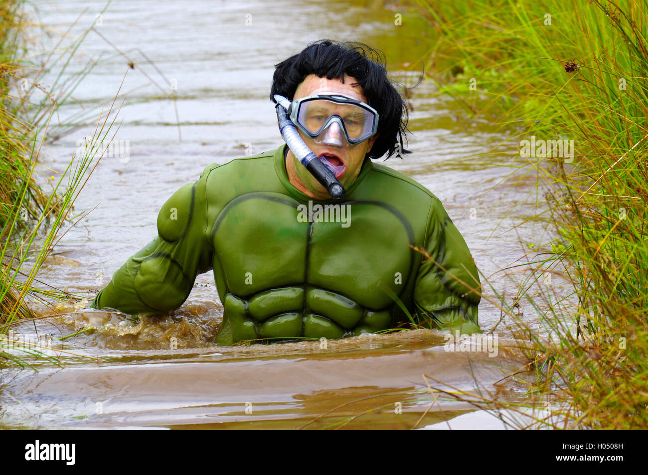International Bog Snorkelling Championships, Llanwrtyd Wells, Wales ...