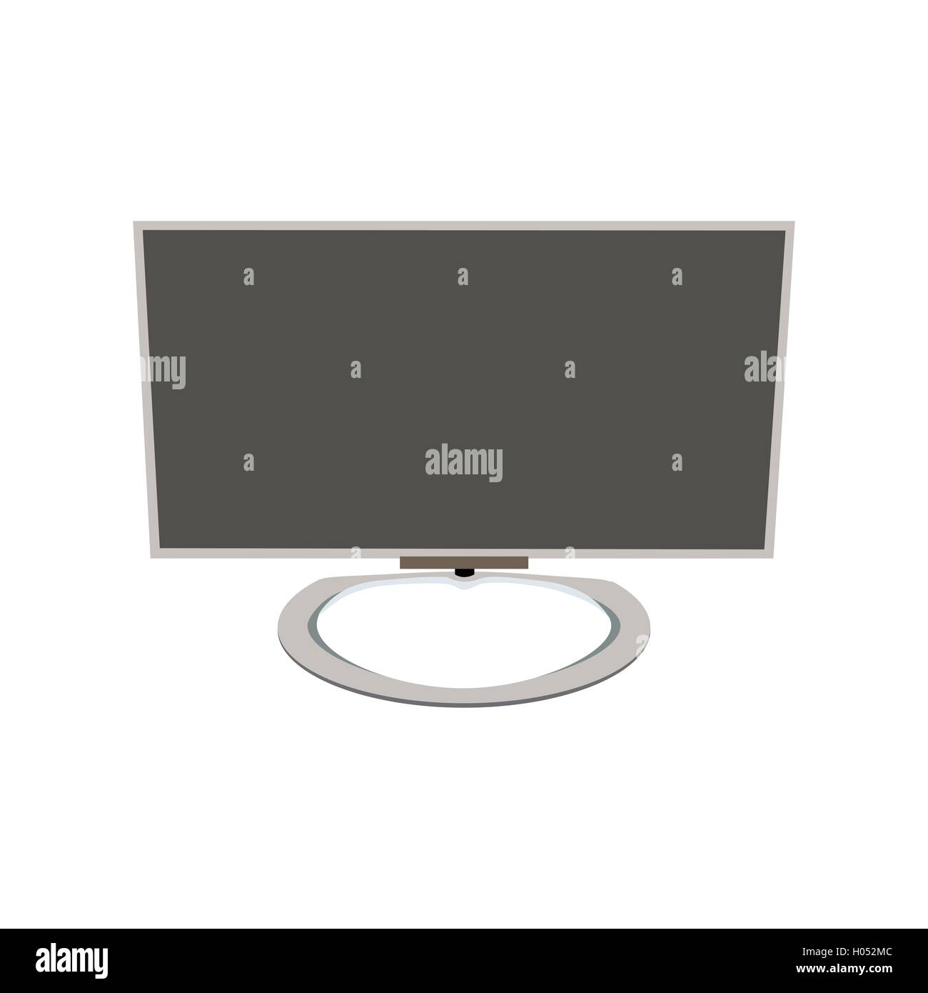 lcd tv monitor, vector illustration Stock Vector Image & Art - Alamy