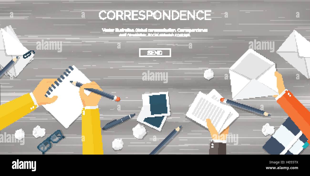 Vector illustration. Global communication. Social network,chatting ...