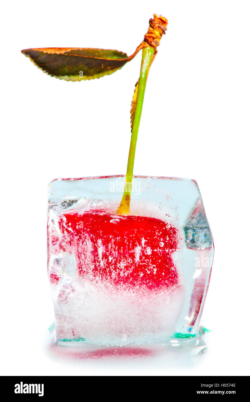 Cherry frozen hi-res stock photography and images - Alamy