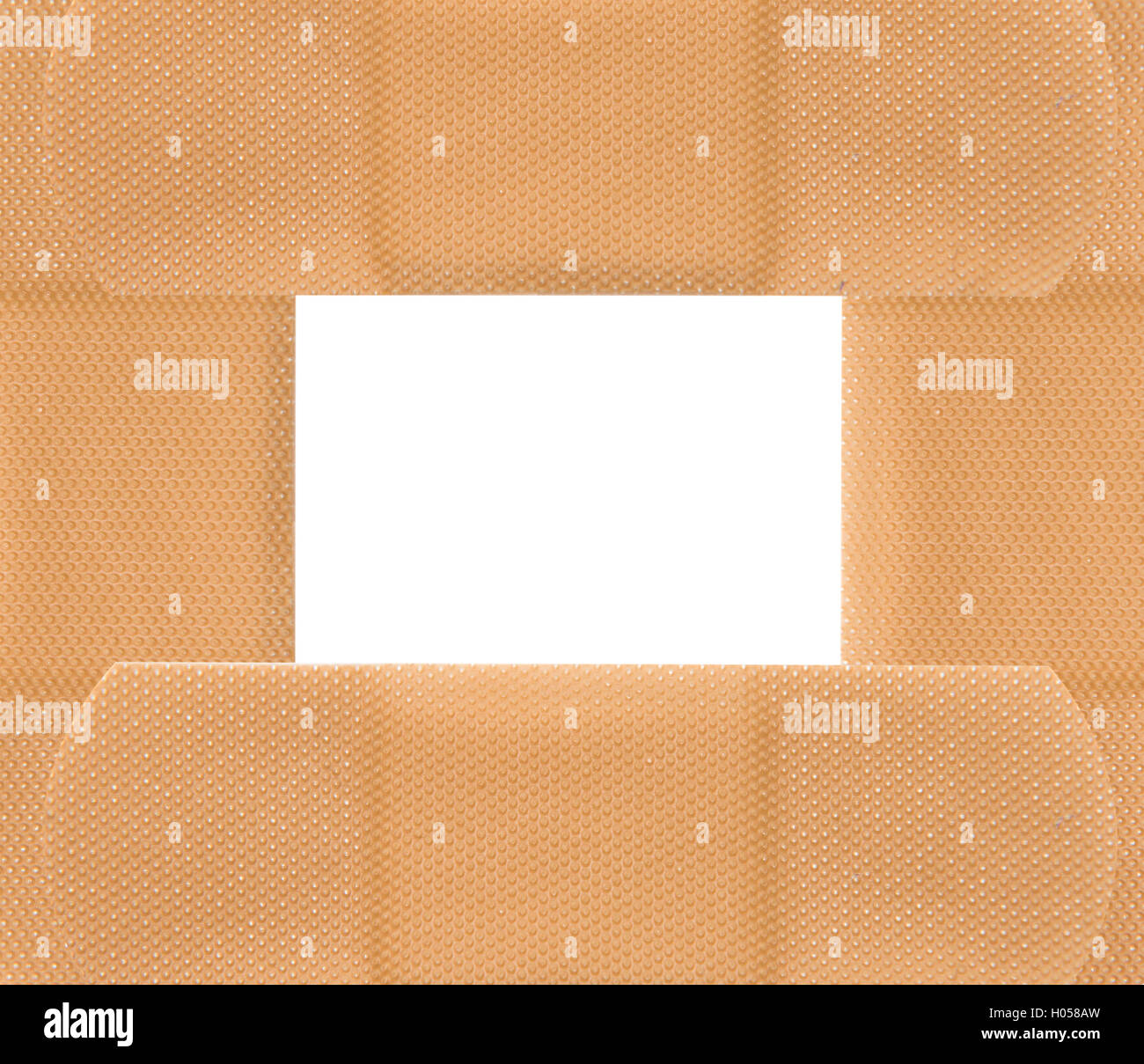 frame adhesive plaster isolated on white background Stock Photo - Alamy