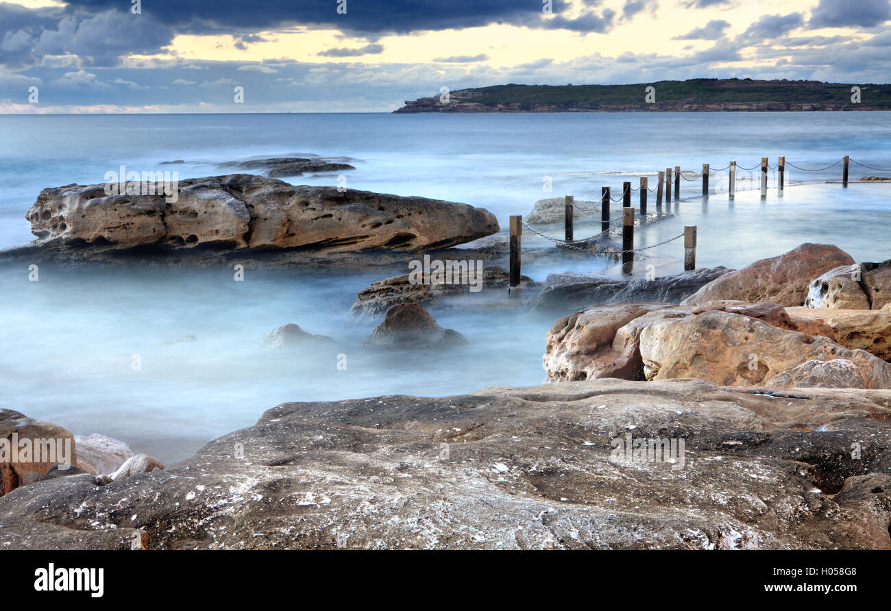 Mahon ocean rock pool Maroubra Australia Stock Photo - Alamy