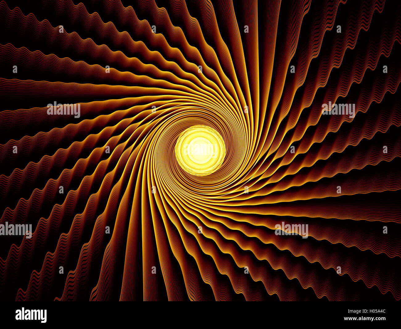 Fractal Burst Design Stock Photo - Alamy