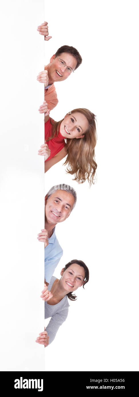 Two happy people Cut Out Stock Images & Pictures - Alamy