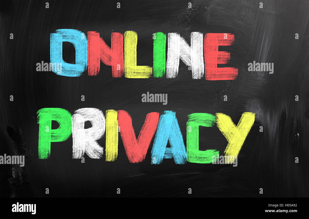 Online Privacy Concept Stock Photo - Alamy
