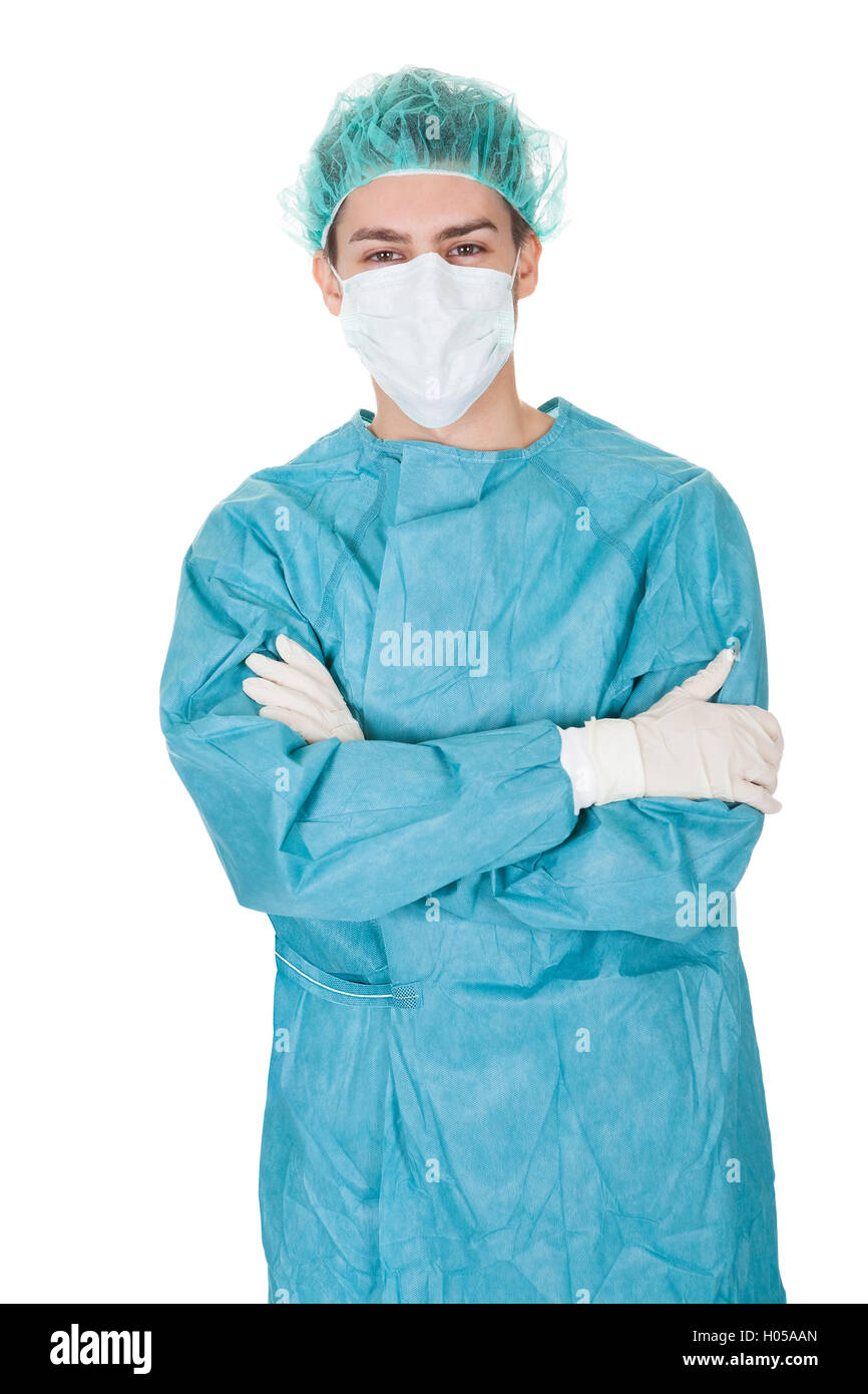 Male surgeon portrait Stock Photo - Alamy