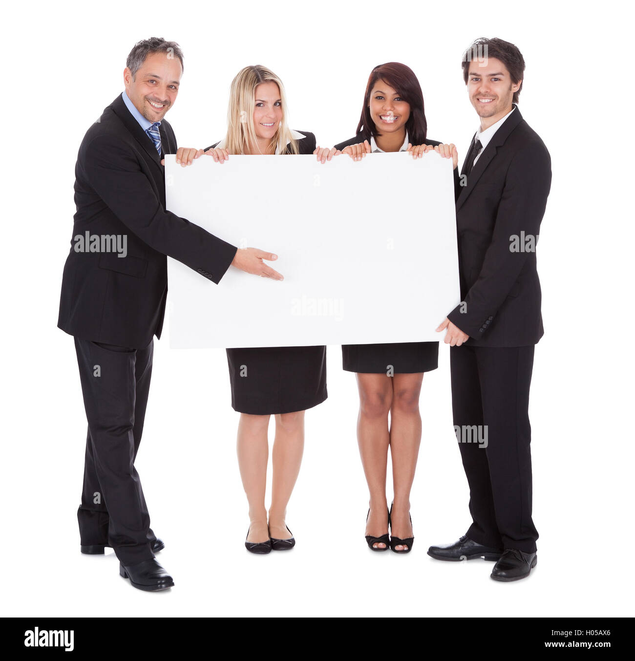Team corporate business multi ethnic Cut Out Stock Images & Pictures ...