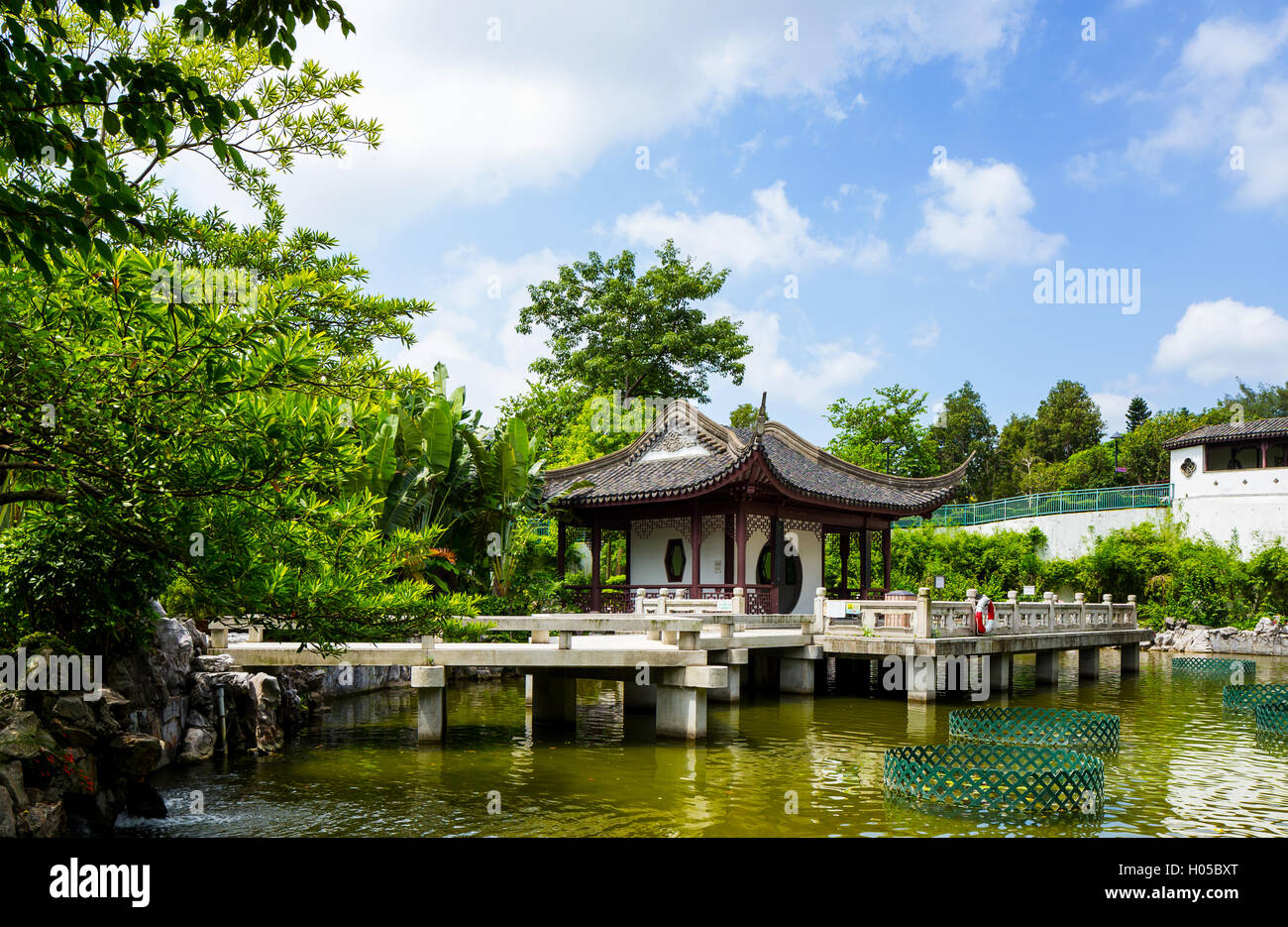 Traditional chinese pavilion Stock Photo - Alamy