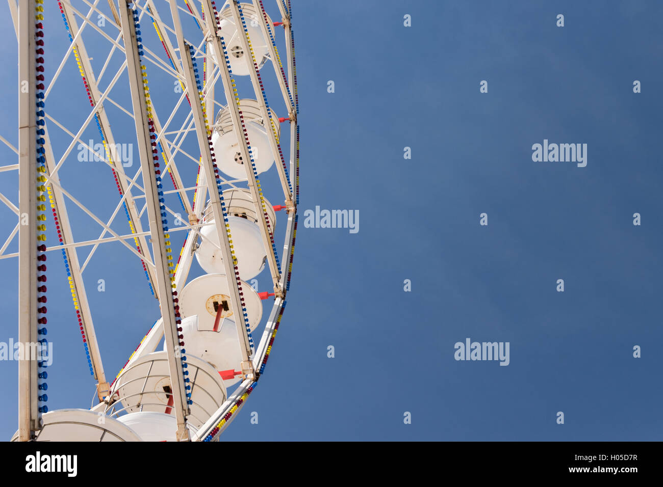 Ferris wheel on North pier fun fair Blackpool 3 Stock Photo - Alamy