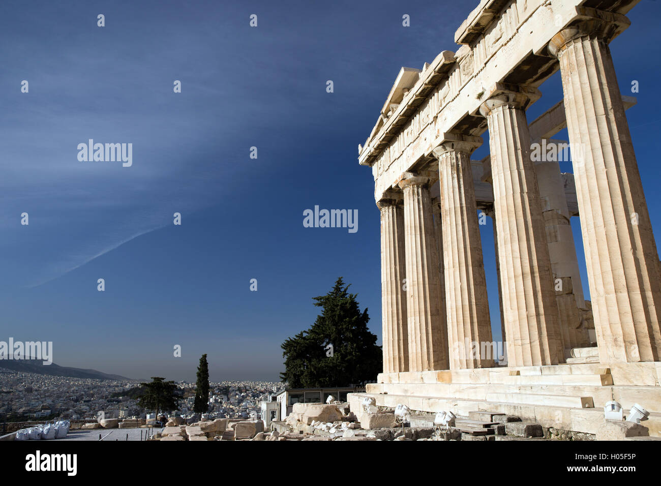 Parthenon on the Acropolis Stock Photo - Alamy