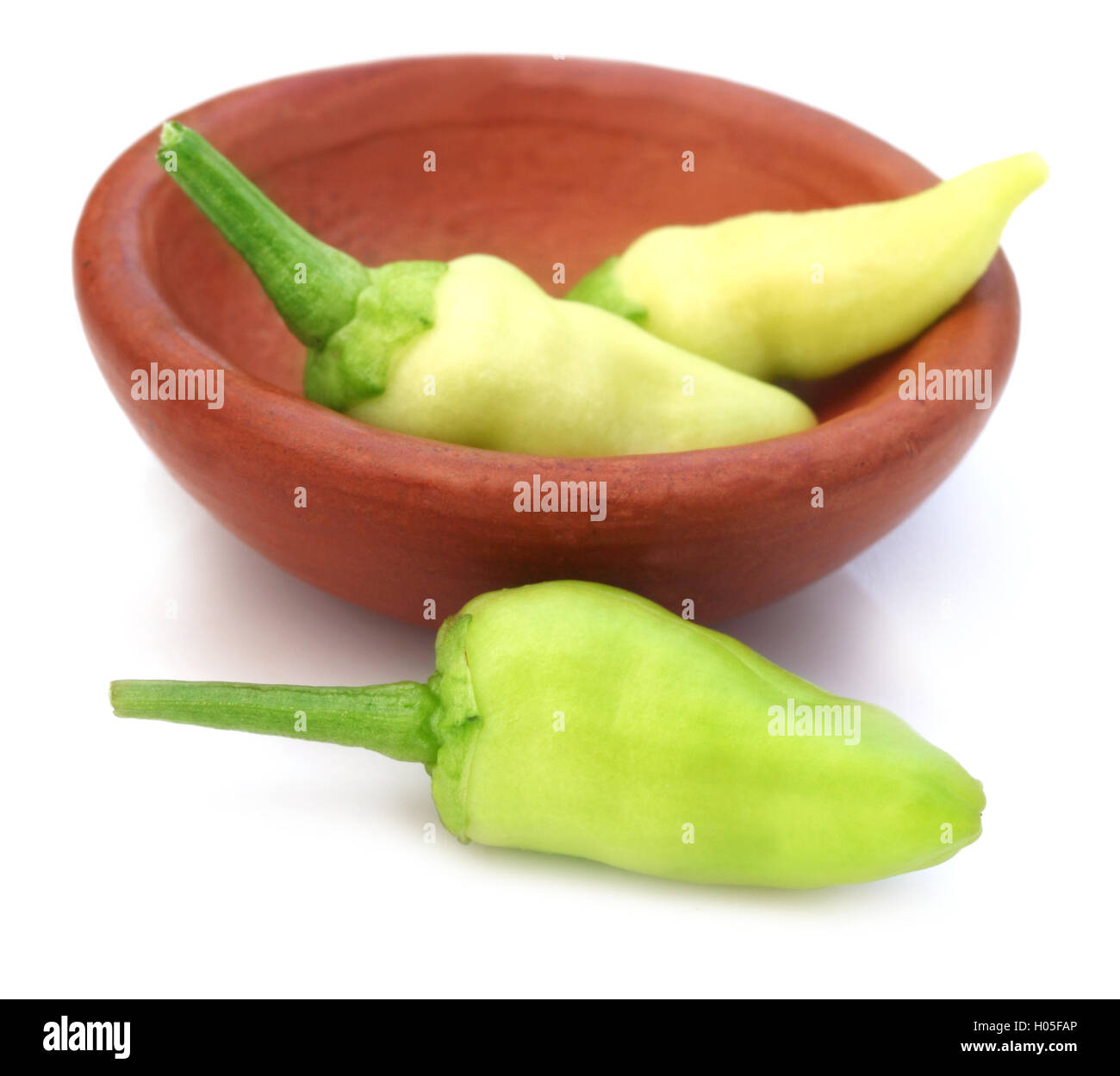Fresh white chili Stock Photo - Alamy