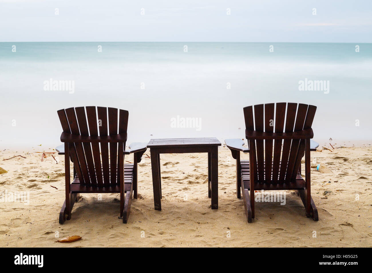 Relaxation on beach Stock Photo - Alamy