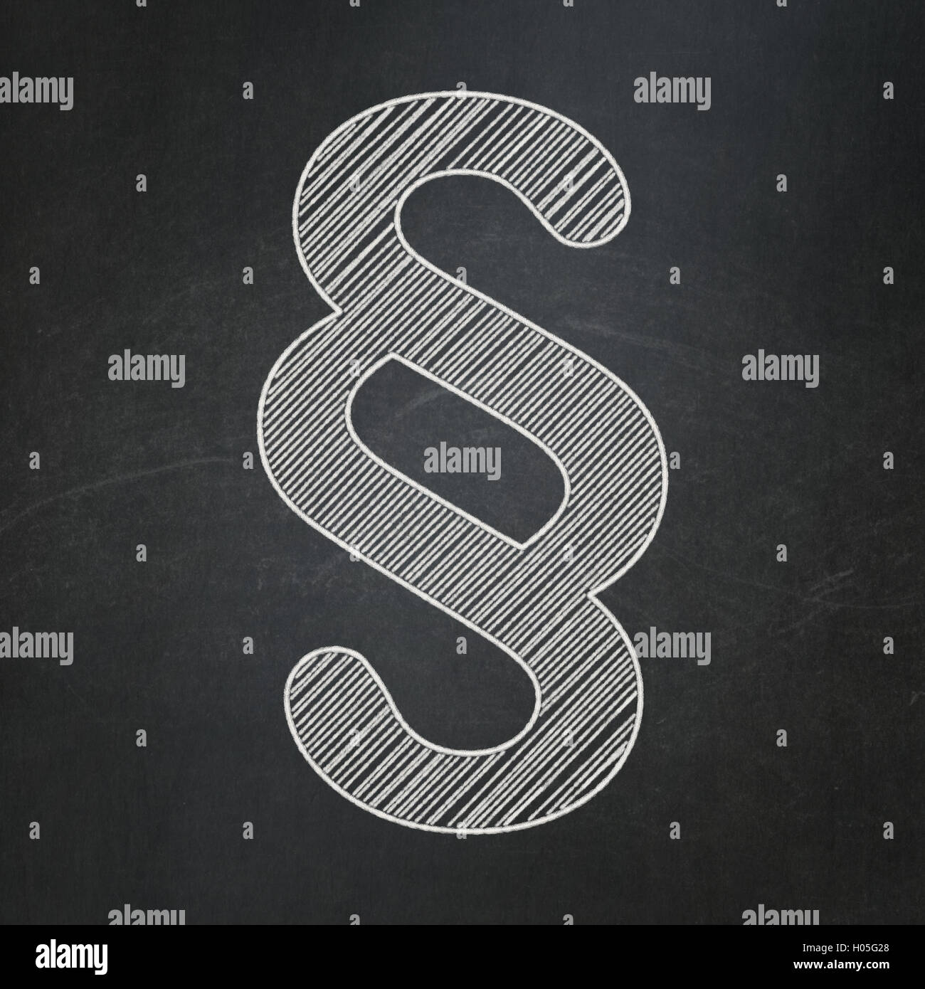Law concept: Paragraph on chalkboard background Stock Photo - Alamy
