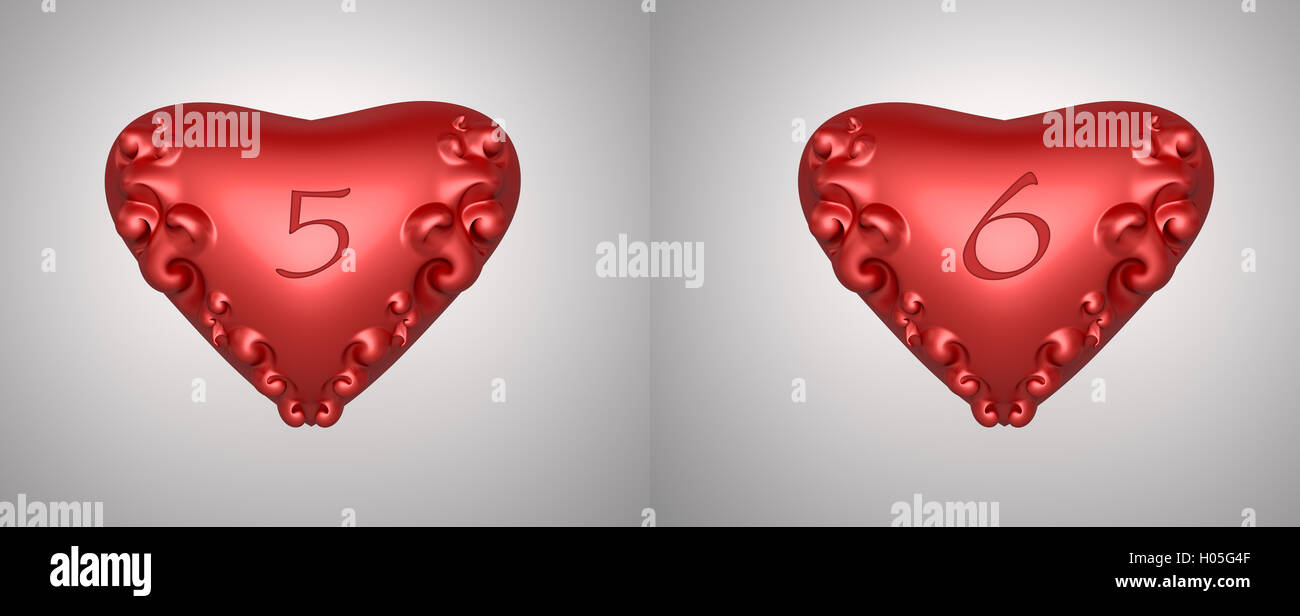 Numbers shape hi-res stock photography and images - Alamy