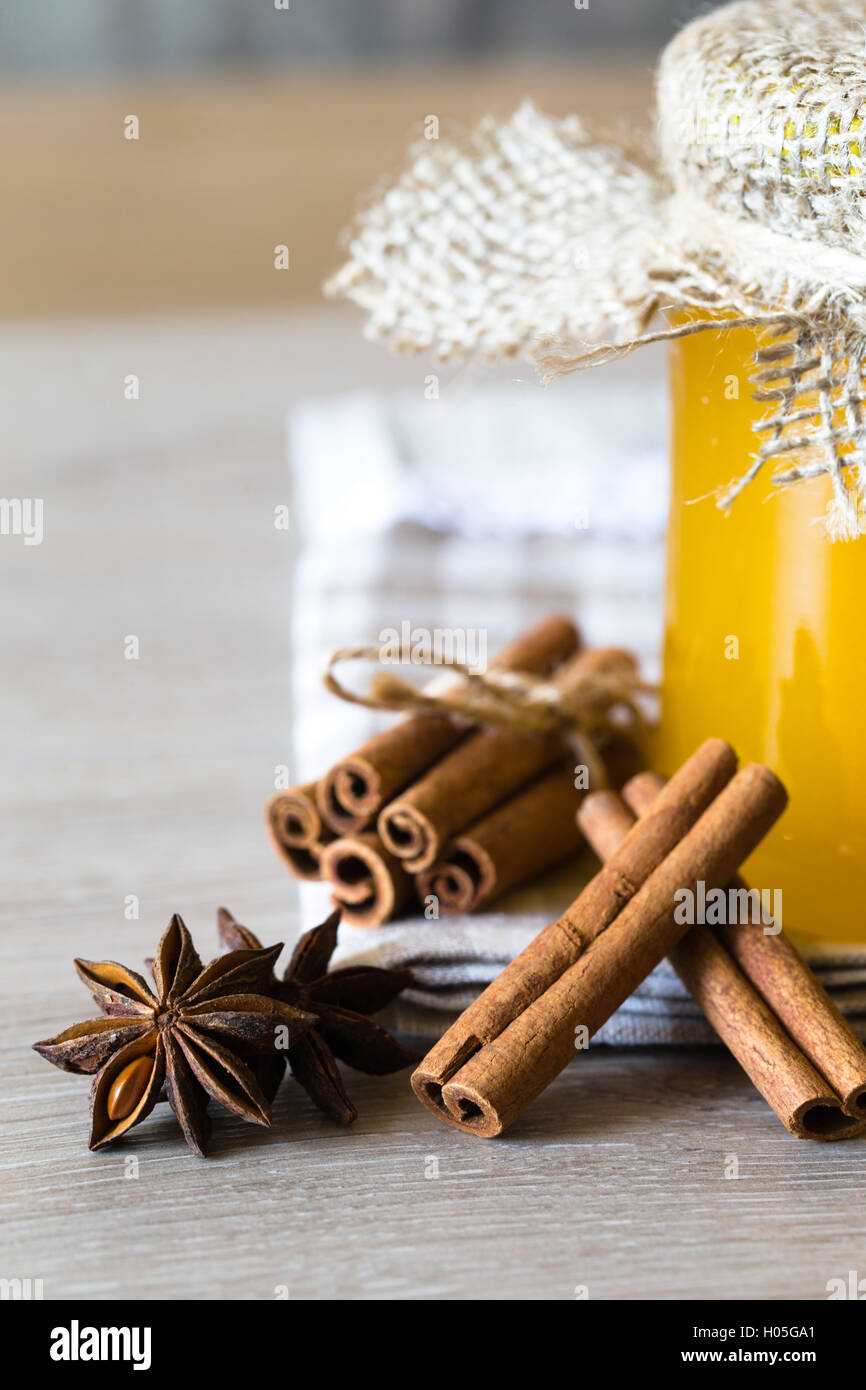 anise and cinnamon Stock Photo - Alamy
